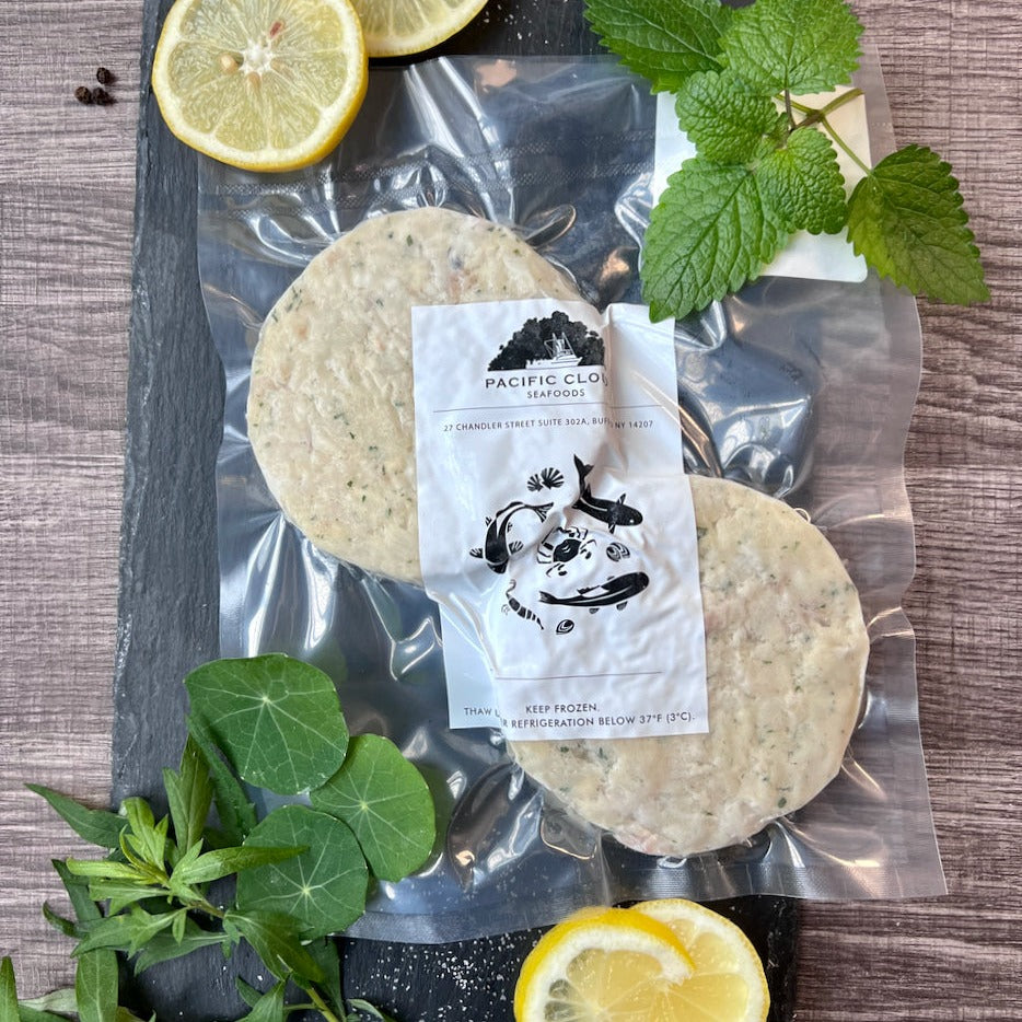 Seafood Burgers – Pacific Cloud Seafoods
